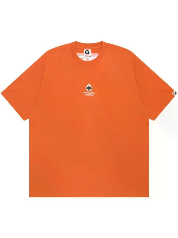 AAPE BY *A BATHING APE Moonface Clover T-shirt - Orange