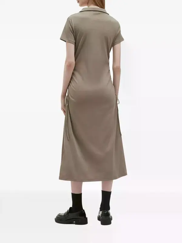 B+AB Drawstring Dress - Brown