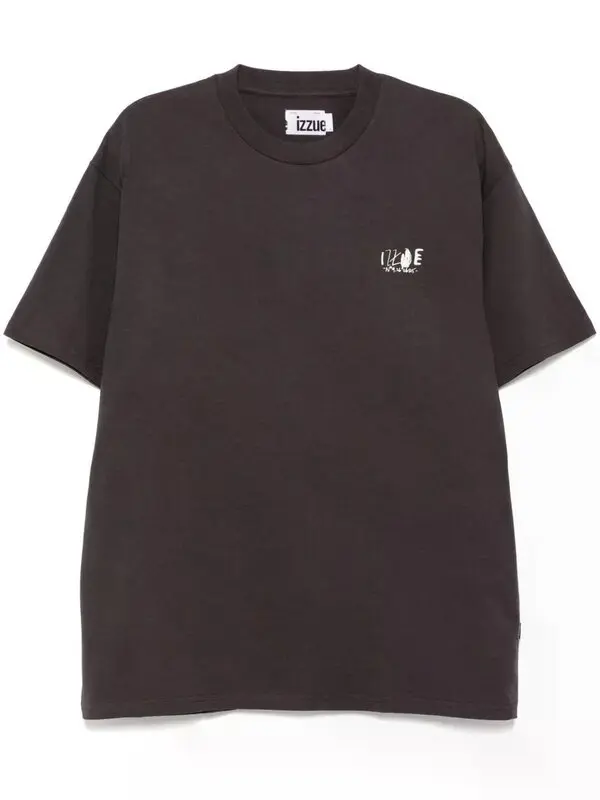 Izzue Graphic-print T-shirt - Grey
