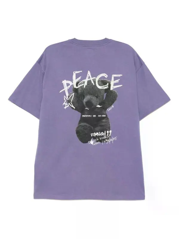 Izzue Graphic-print T-shirt - Purple