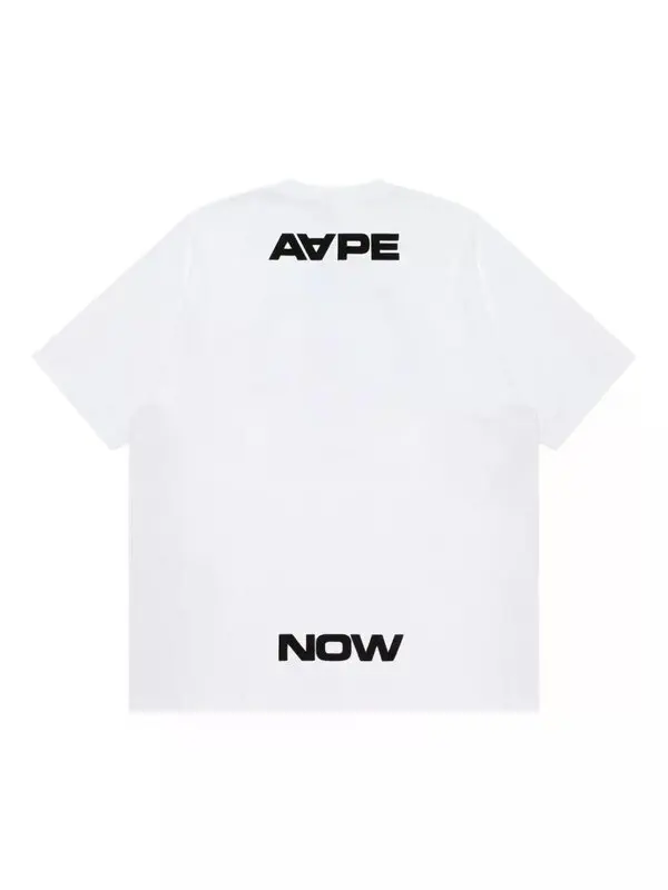 AAPE BY *A BATHING APE Moonface Clover T-shirt