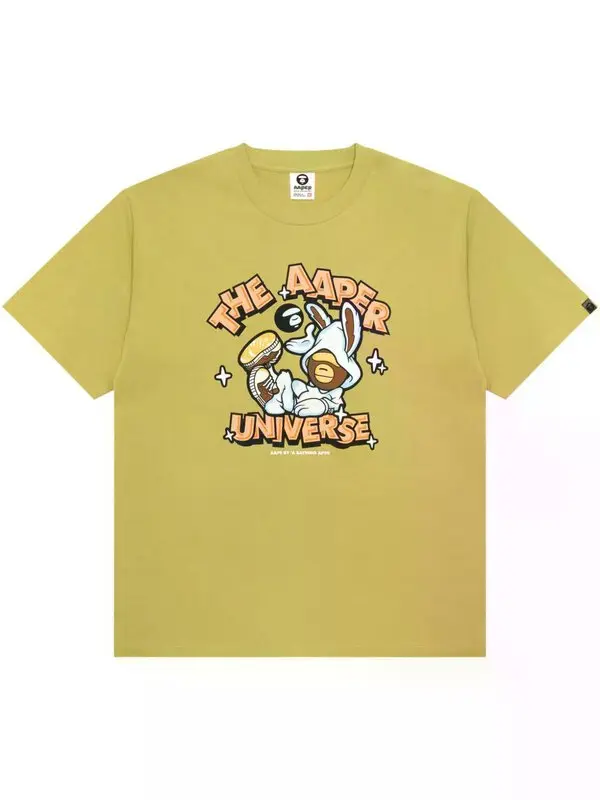 AAPE BY *A BATHING APE Cartoon-print T-shirt