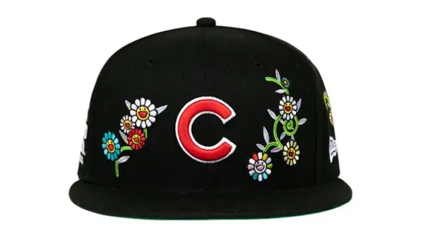 New Era X Takashi Murakami 59fifty Cubs Fitted Hat - Black