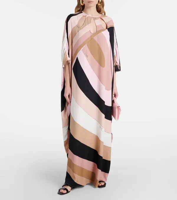 Emilio Pucci Iride Kaftan - Beige