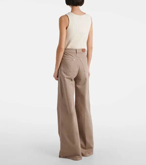 JOSEPH Abbey Wide-leg Jeans
