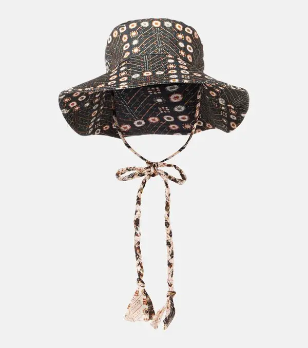 Isabel Marant Étoile Delya Denim Bucket Hat - Black