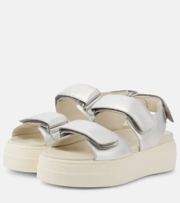Hogan H680 Leather Sandals