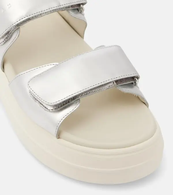 Hogan H680 Leather Sandals