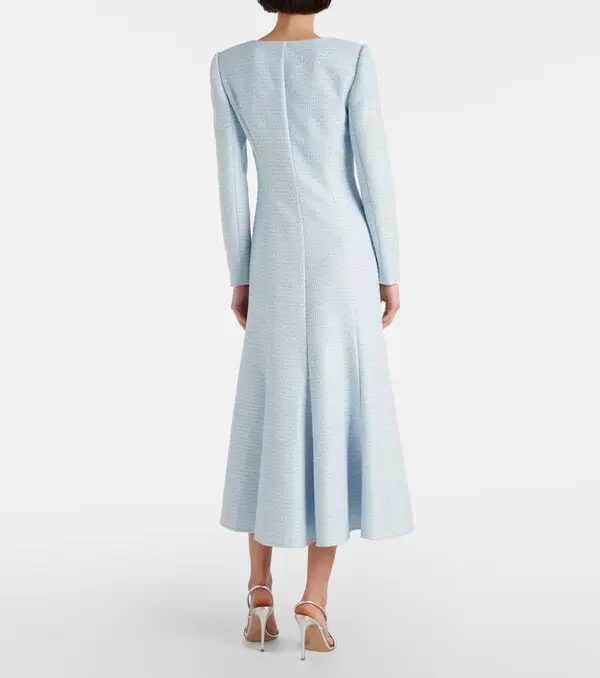 Roland Mouret Jacquard Midi Dress