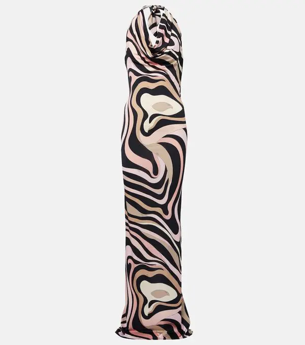 Emilio Pucci Marmo Cocktail Dress
