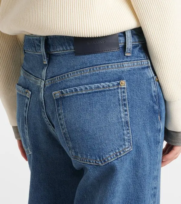 7 For All Mankind Tess High-rise Straight Jeans
