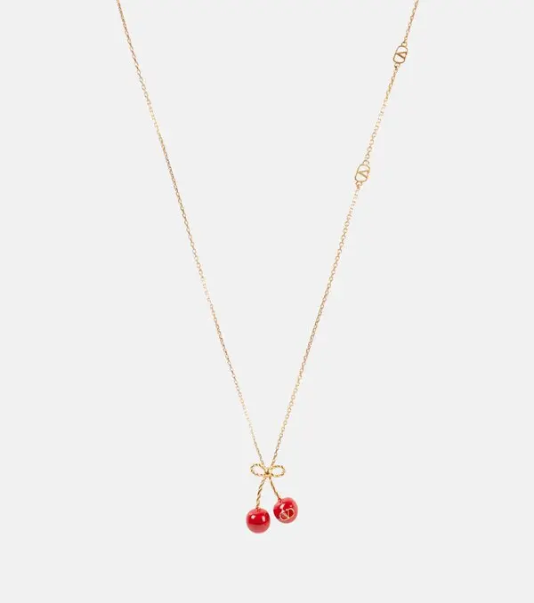 Valentino Garavani Chez Cherryfic Necklace - Gold