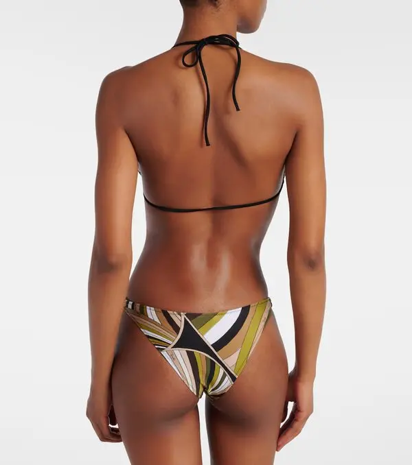 Emilio Pucci Printed Bikini Top