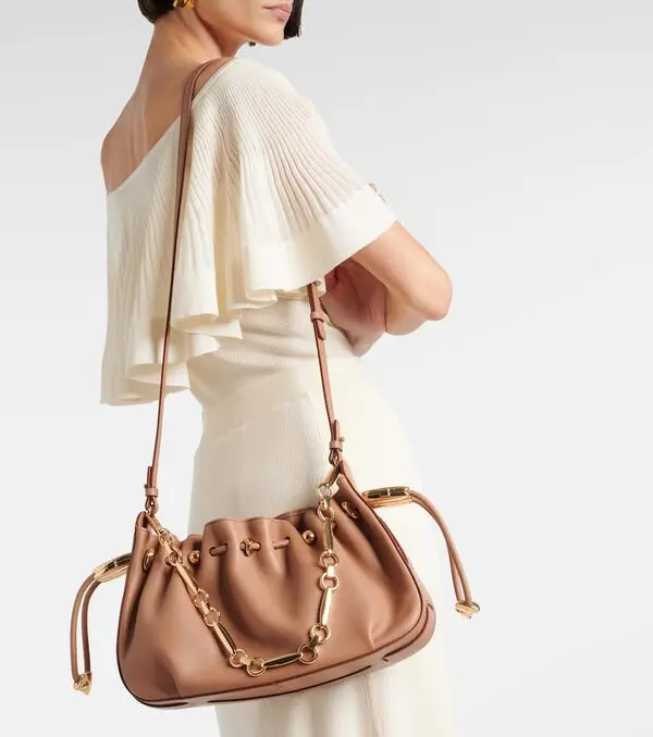 Zimmermann Halcyon Leather Shoulder Bag