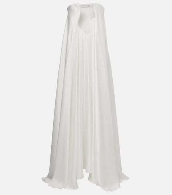 Christopher Esber Salacia Silk Maxi Dress - White