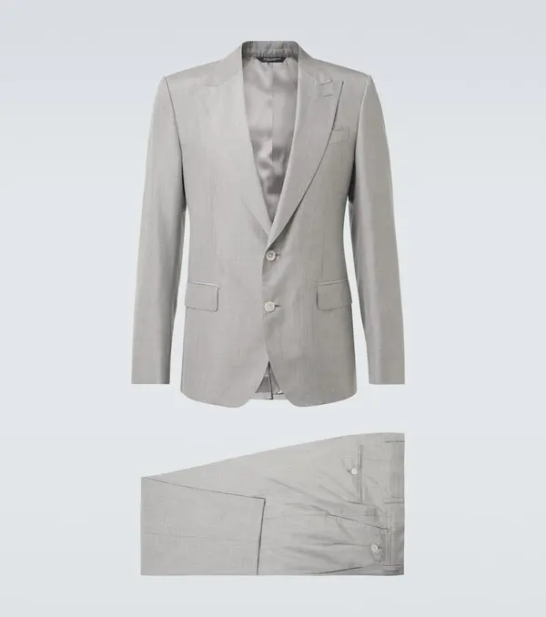 Dolce & Gabbana Silk Suit - Grey