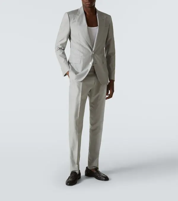Dolce & Gabbana Silk Suit - Grey