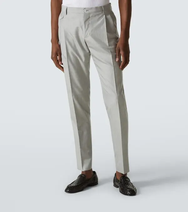 Dolce & Gabbana Silk Suit - Grey