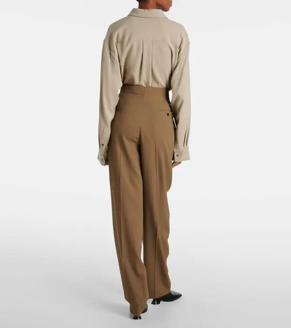 FERRAGAMO High-rise Straight Pants