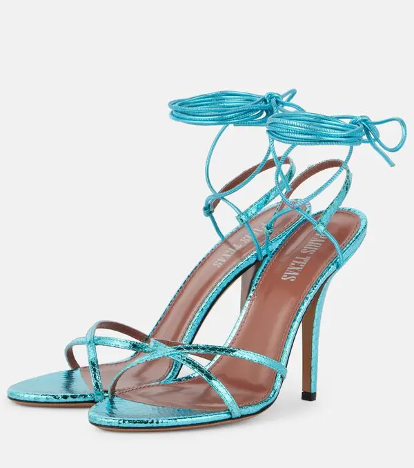 Paris Texas Linda 105 Leather Sandals