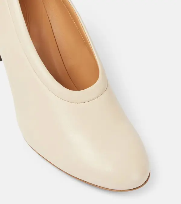 TOD'S 90 Leather Pumps