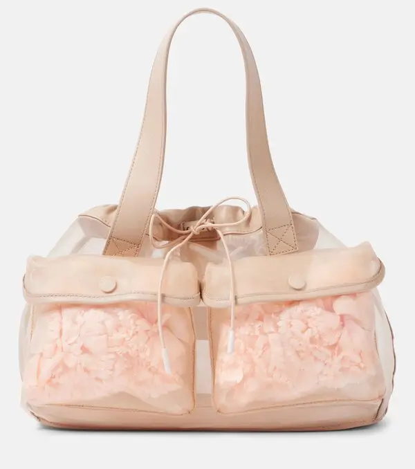 Simone Rocha Carnation Pocket Tote Bag - Neutrals