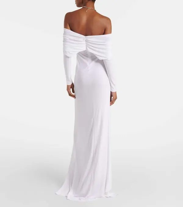Christopher Esber Arched Palm Maxi Dress