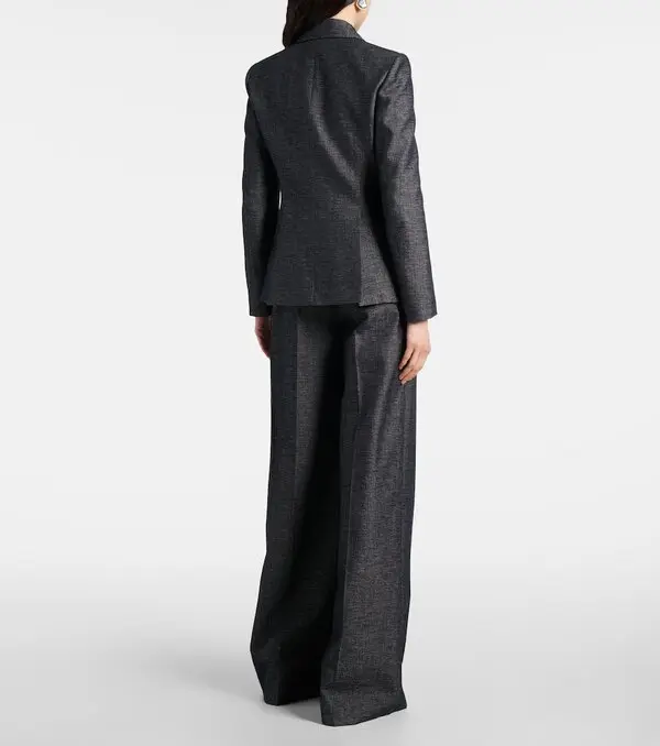 Altuzarra Fenice Cotton And Silk Blazer