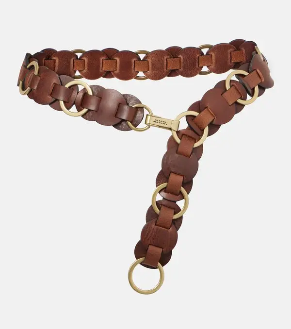 Isabel Marant Étoile Lota Leather Belt - Brown