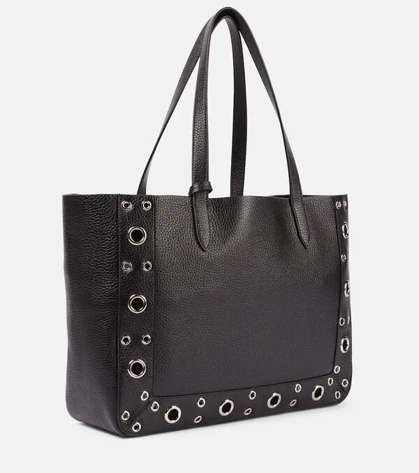 Valentino Garavani Nellcôte Medium Studded Leather Shopper