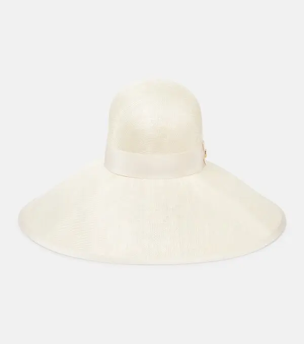 Valentino Garavani Vlogo Hemp Sun Hat