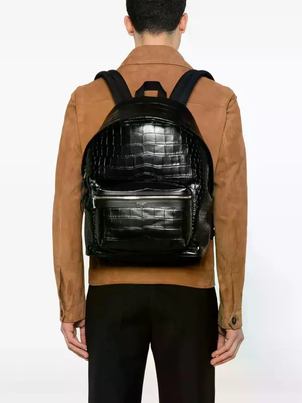 Saint Laurent City Backpack - Black