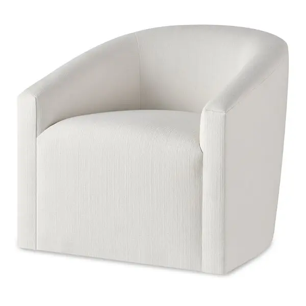BAKER FURNITURE Celeste Swivel Lounge Chair