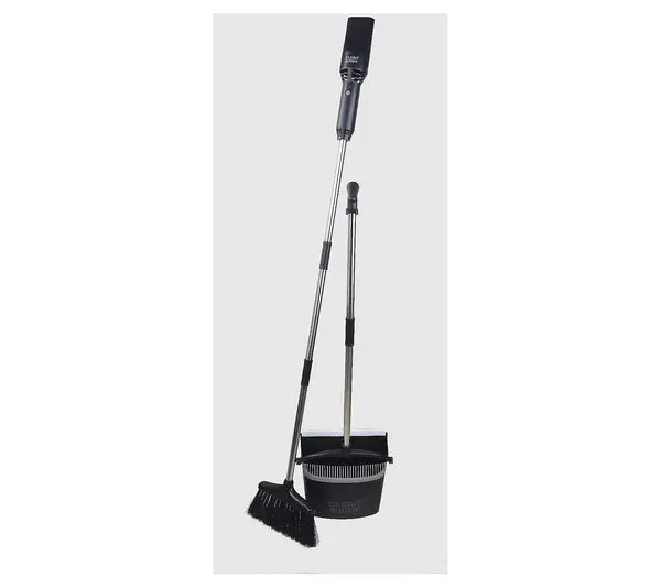 CLEAN BUDDY 2-in-1 Broom And Cordless Blower - One-color