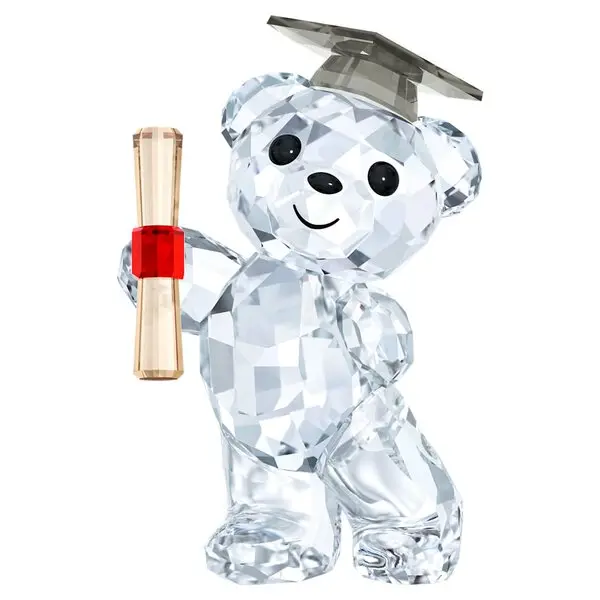 SWAROVSKI Kris Bear Graduation - White