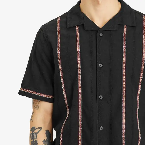 WAX LONDON Didcot Stripe Dobby Shirt