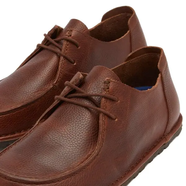 BIRKENSTOCK Utti Lace-up Shoes - Roast Grained Leather