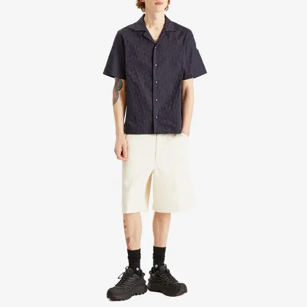 Moncler Cotton Gabardine Shorts