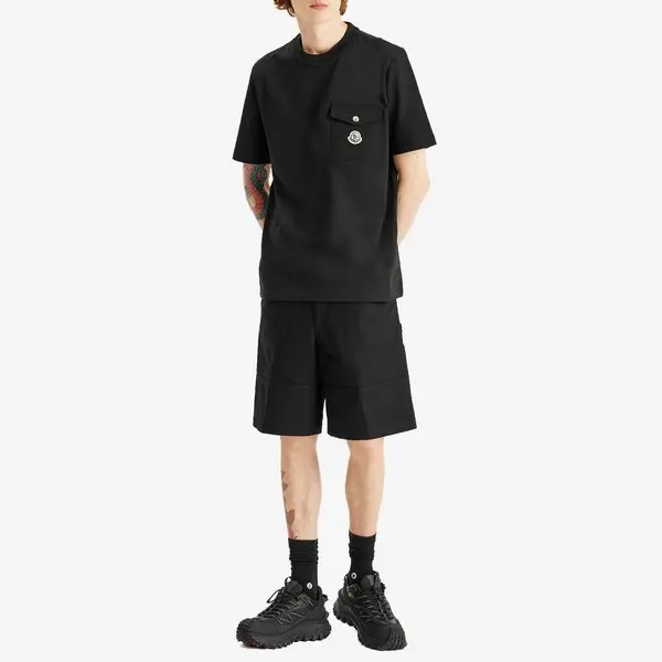 Moncler Cotton Gabardine Shorts