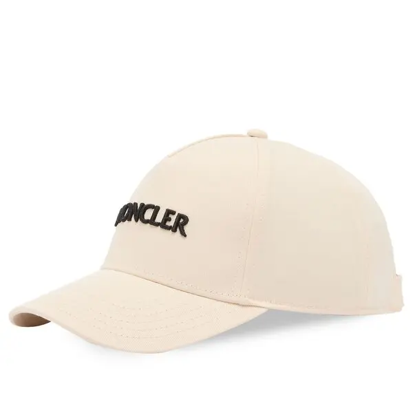 Moncler Cotton Gabardine Cap - White