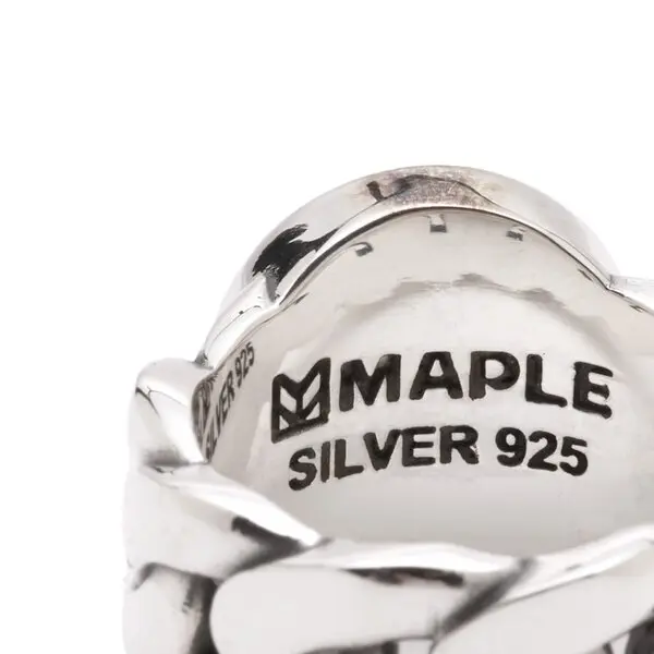 MAPLE Swan Signet Ring