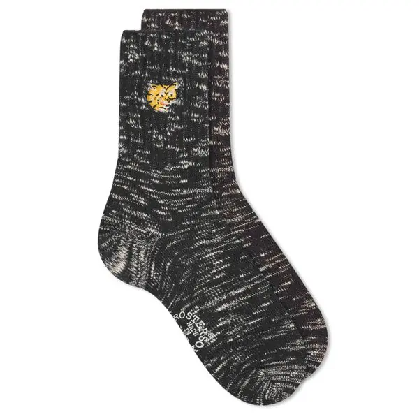 ROSTERSOX B Tiger Socks - Black
