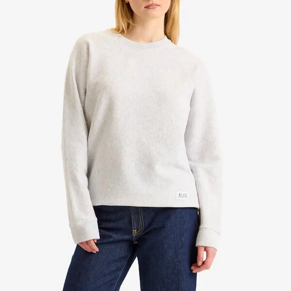 SPORTY & RICH Sr Runner Soft Crew Sweatshirt