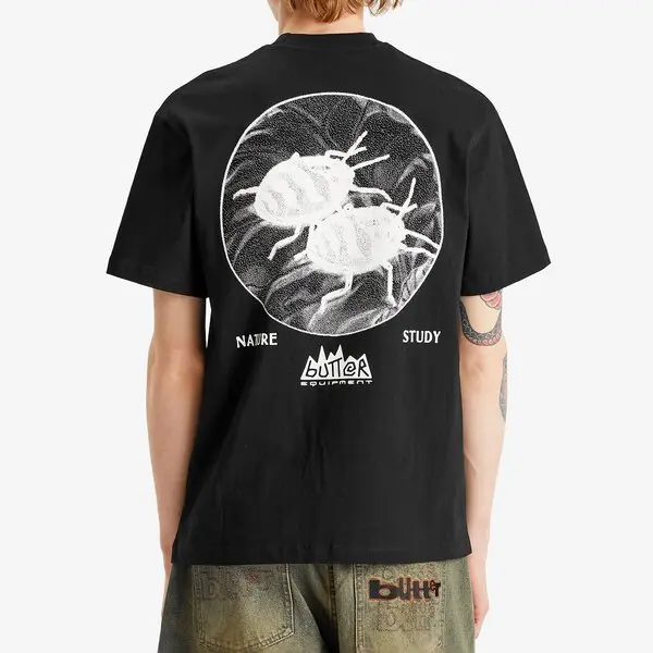 BUTTER GOODS Nature Study T-shirt - Black