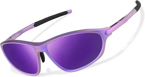 Zenni Wrap-around Full Rim Frame - Purple