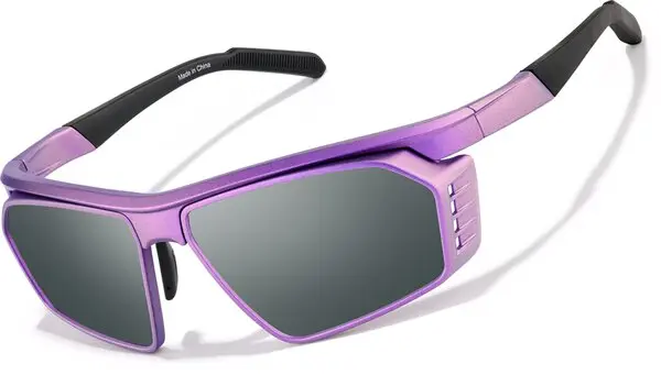 Zenni Wrap-around Full Rim Frame - Purple