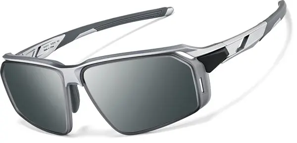 Zenni Wrap-around Full Rim Frame - Silver