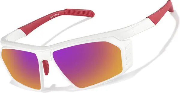 Zenni Wrap-around Full Rim Frame - White