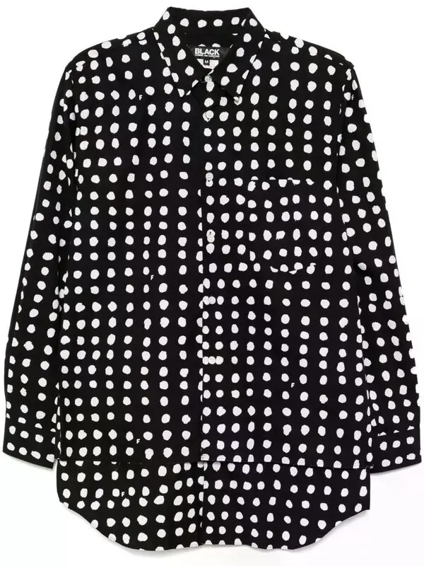 Comme Des Garçons Filip Pagowski Polka-dot Shirt