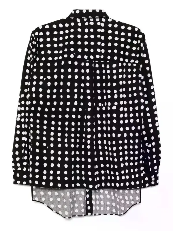 Comme Des Garçons Filip Pagowski Polka-dot Shirt
